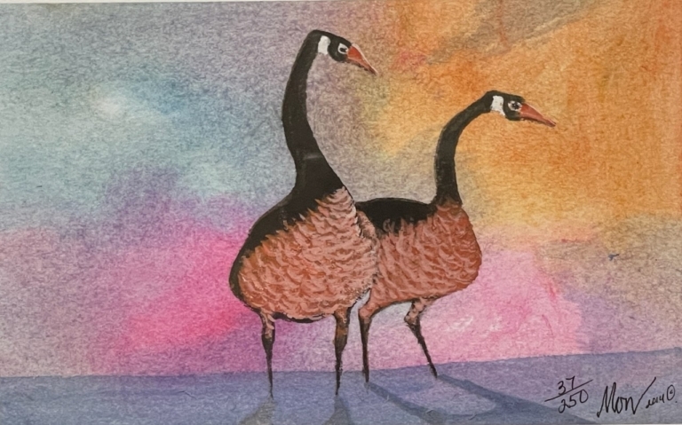 Greeting the Day - P Buckley Moss | Canada Goose Gallery