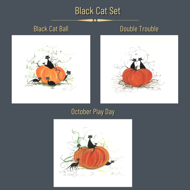Black Cat Ball | Playful Whimsy with Feline Flair