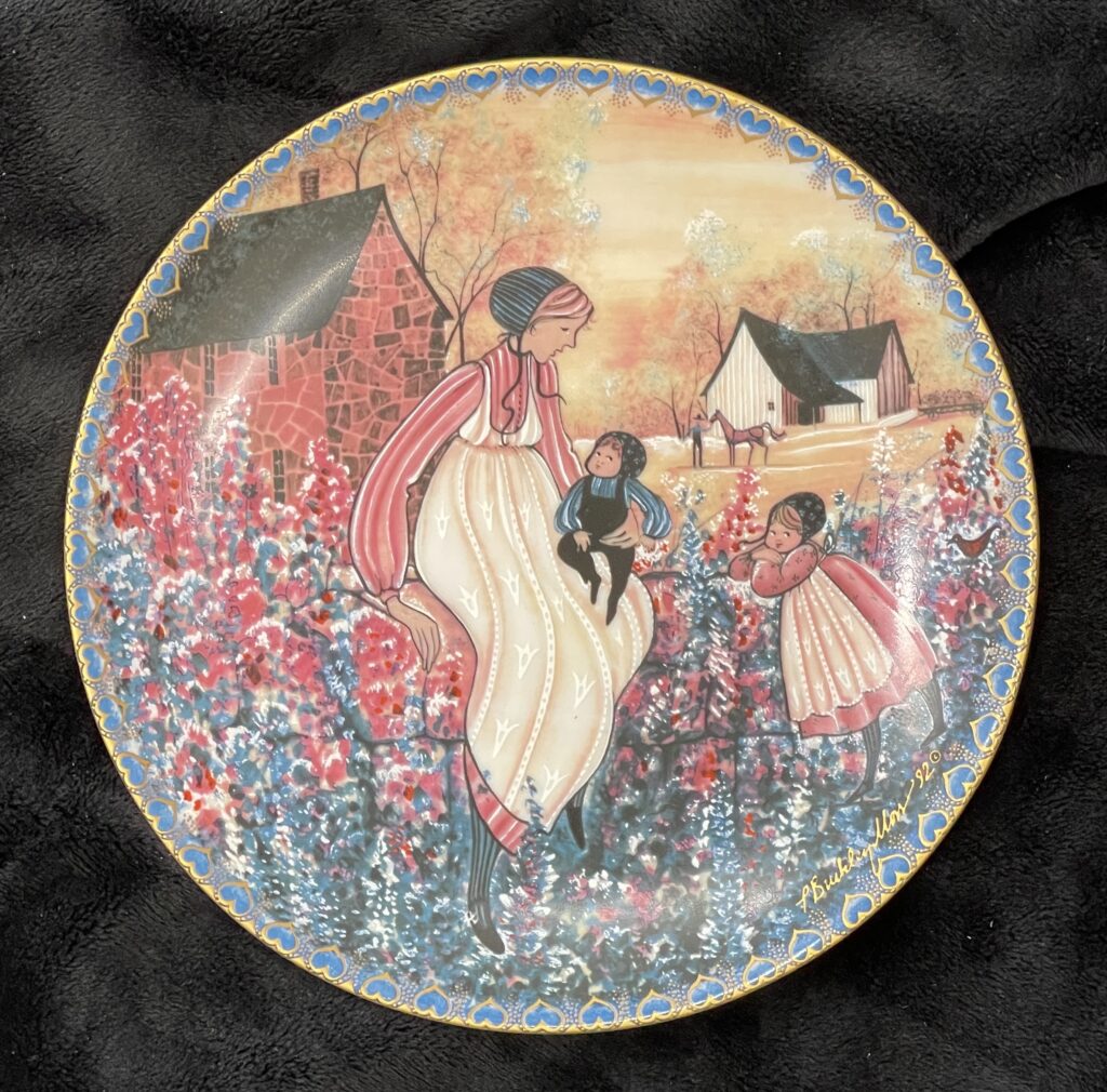 Mothers Love | P. Buckley Moss | Plates